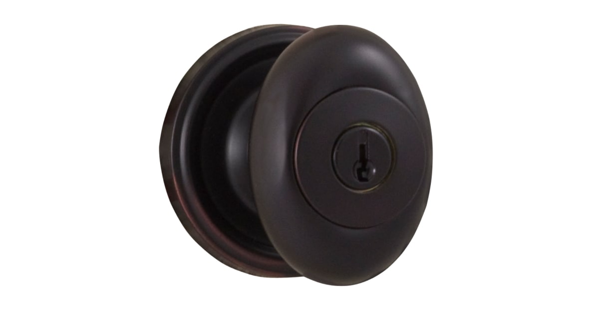 Weslock 00640J1J1SL23 Julienne Keyed Entry Door Knob with Round Rose ...