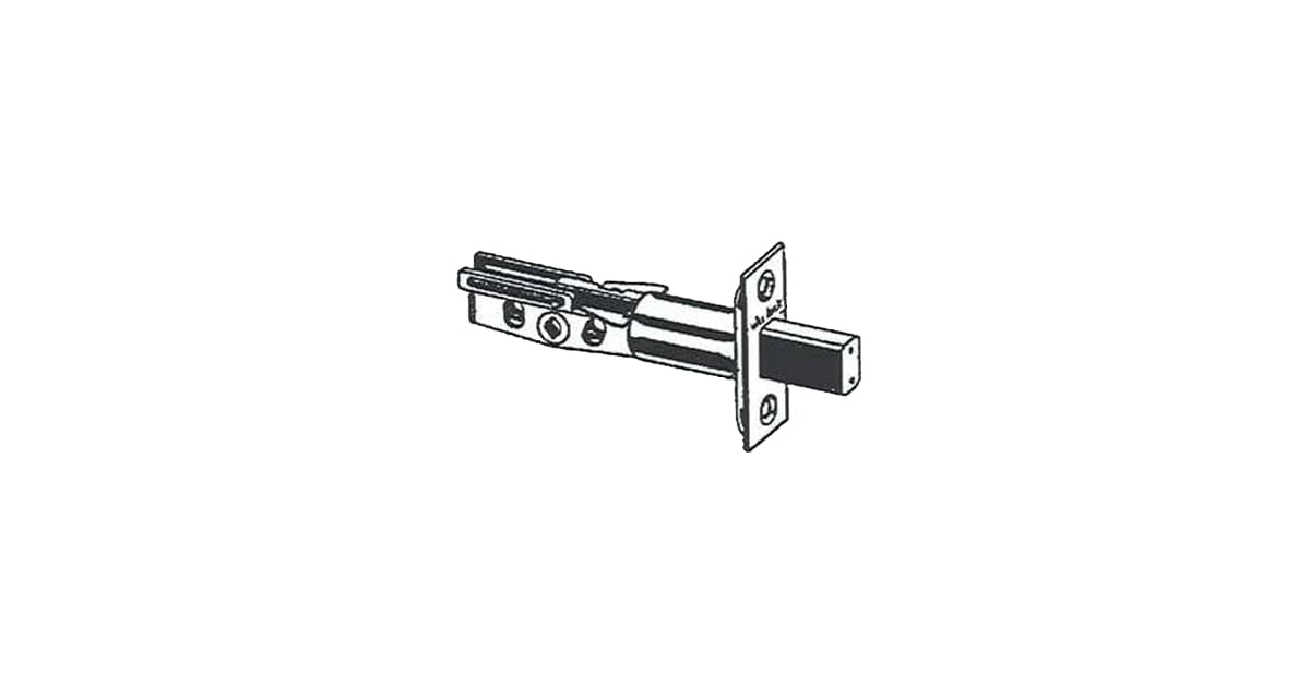 Weslock 1281705B 600 & 700 Series Deadbolt Square Corner Latch ...