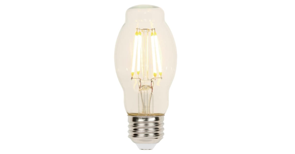 Westinghouse 4316720 Pack of (6) 4.5 Watt Clear Vintage Edison Dimmable ...
