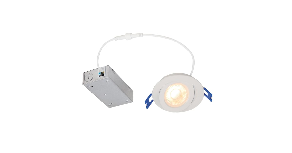 Westinghouse 5212100 Selectable 3" Integrated LED Adjustable Recessed ...