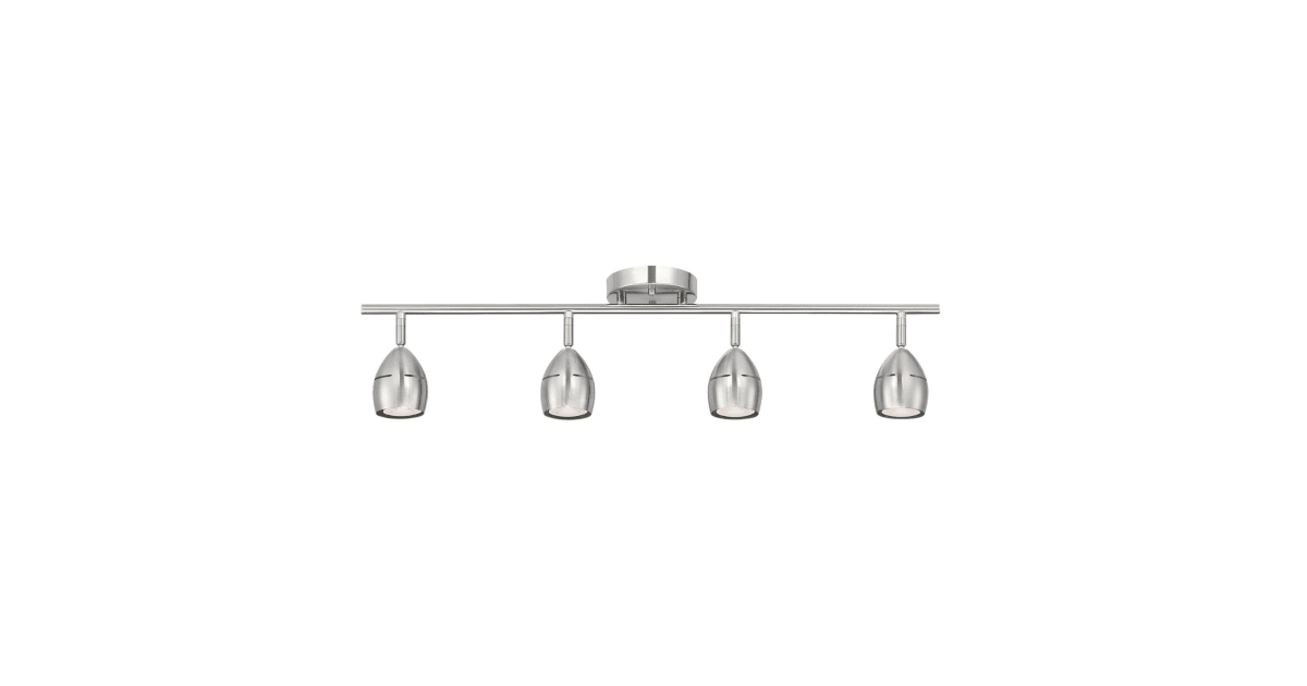 Westinghouse 6129500 Borgata 4 Light 30" Wide LED Fixed Rail Linear ...