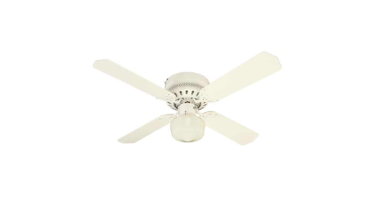 Westinghouse 7214400 Casanova Supreme Single Light 4 Blade Hugger ...