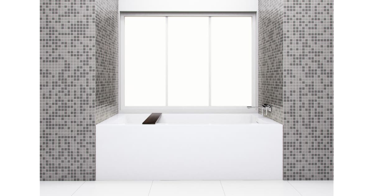 WETSTYLE BC1406-R-BNNT-MA CUBE 60" Three Wall Alcove WETMAR BiO ...