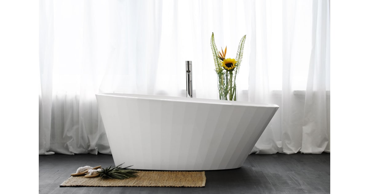 WETSTYLE BCR01-R-BNNT-COP-DA COUTURE 66" Free Standing WETMAR BiO ...