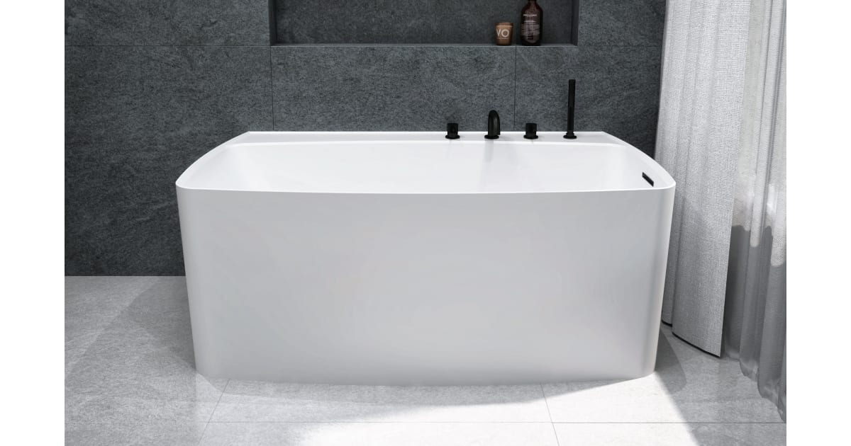 WETSTYLE BLB0102-BN-MA Lab 60" Free Standing Back Wall WETMAR BiO ...