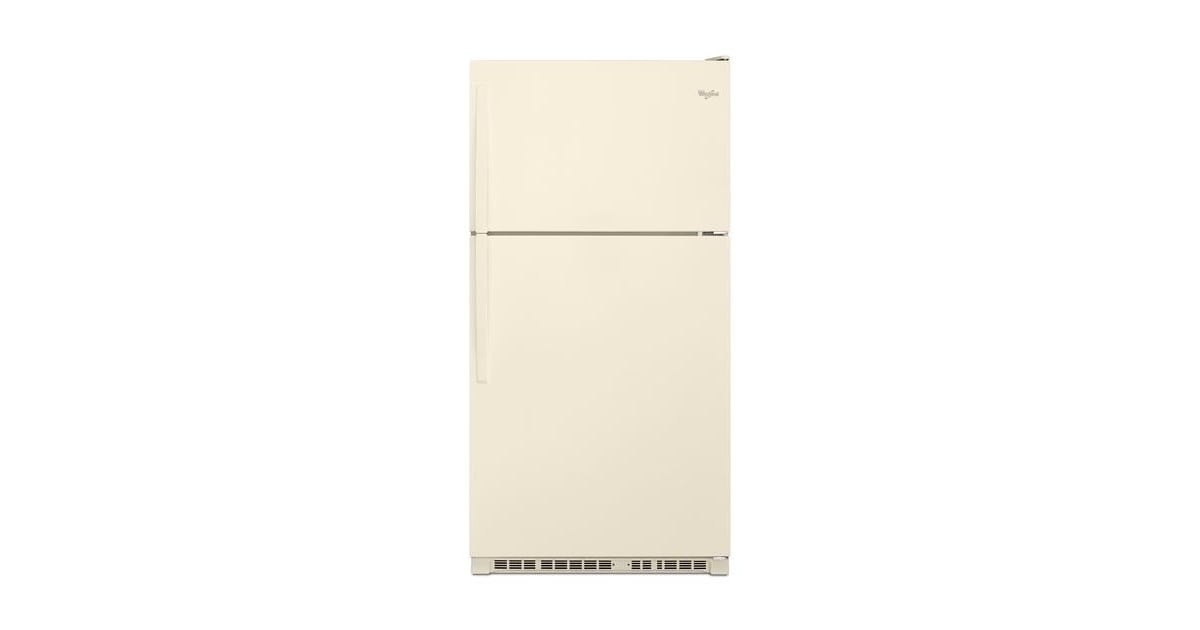 Whirlpool WRT311FZDT 33 Inch Wide 20.51 Cu. Ft. Top Mount Refrigerator ...
