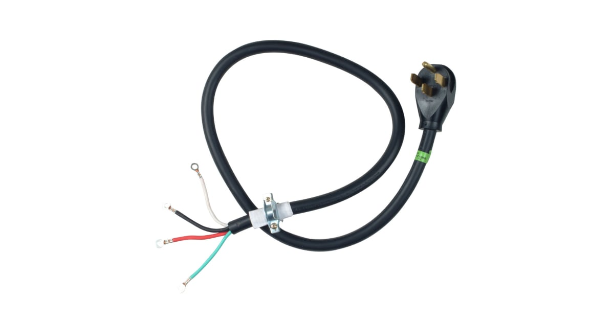 Whirlpool PT400 4 Foot Long Power Cord for Electric Ranges | Ferguson Home
