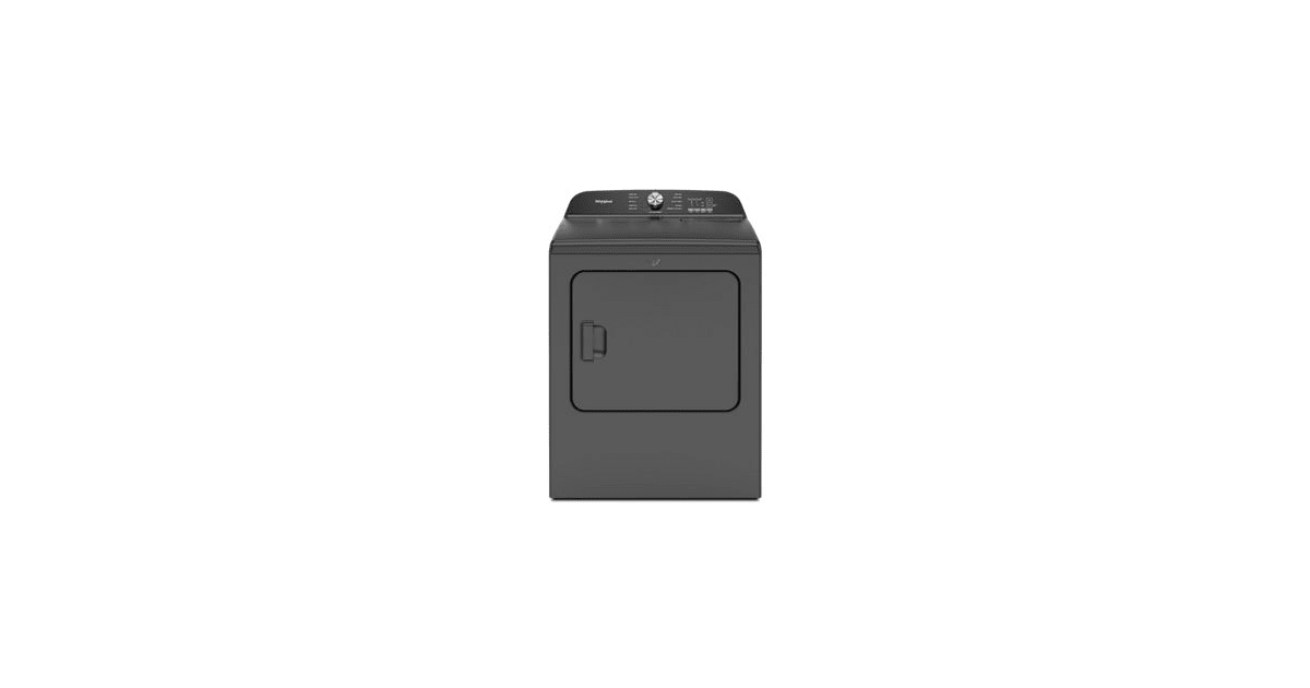 Whirlpool WED6150PB 29 Inch Wide 7 Cu. Ft. Electric Dryer with Wrinkle ...