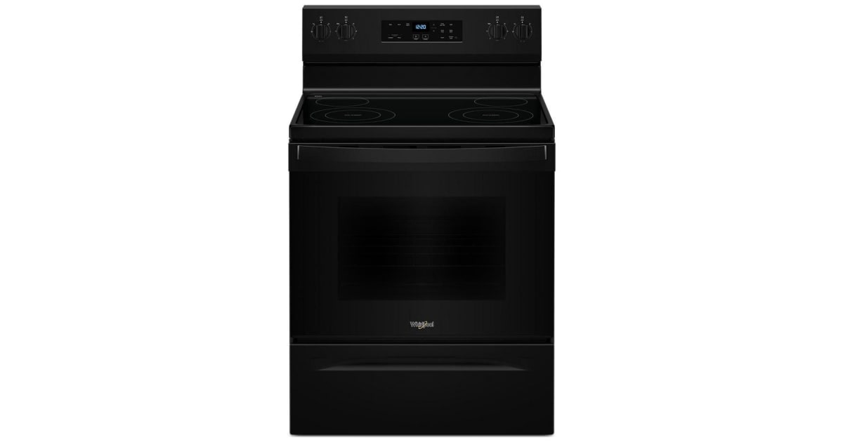 Whirlpool WFES3030RB 30 Inch Wide 5.3 Cu. Ft. Free Standing Electric ...