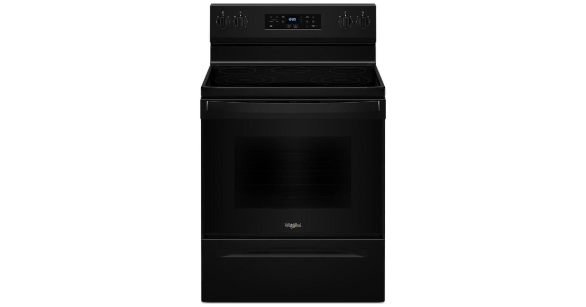 Whirlpool WFES3330RB 30 Inch Wide 5.3 Cu. Ft. Free Standing Electric ...