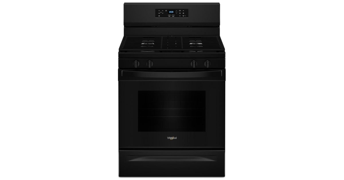Whirlpool WFGS3530RB 30 Inch Wide 5 Cu. Ft. Free Standing Gas Range ...