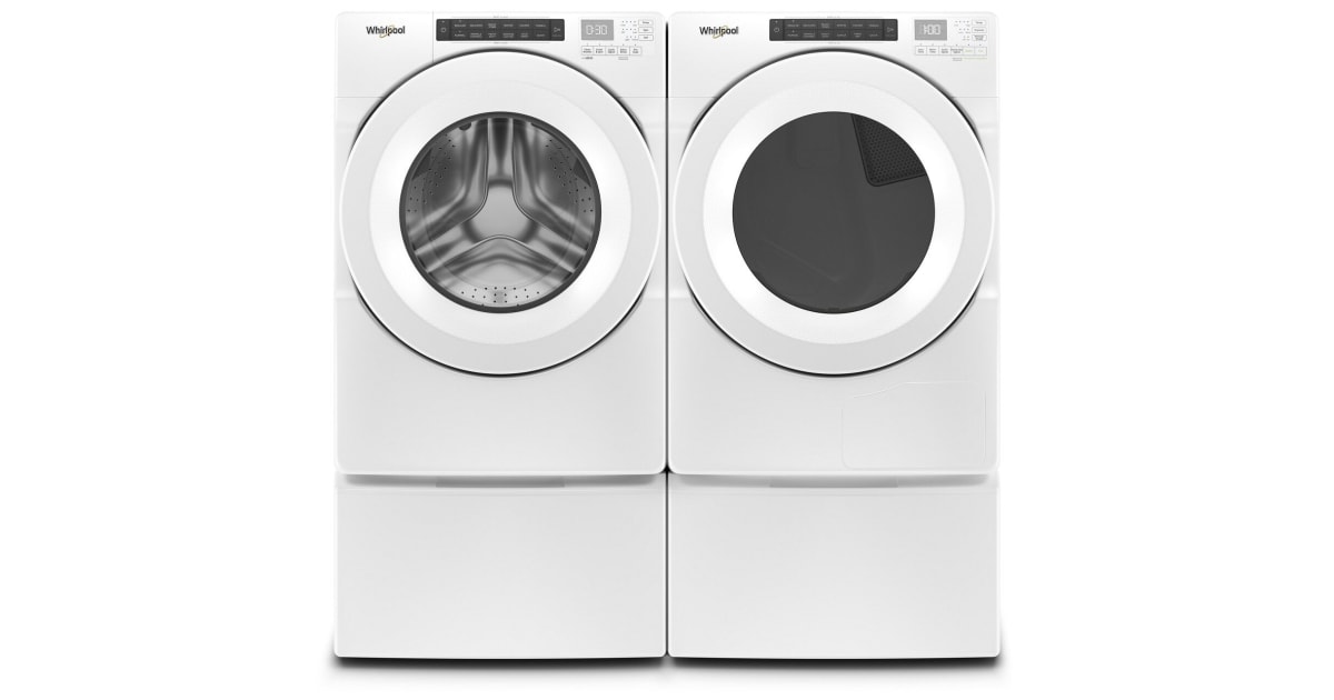Whirlpool WFW560CHW-WED560LHW-WFP2715HW 27 Inch Wide 4.3 Cu. Ft ...