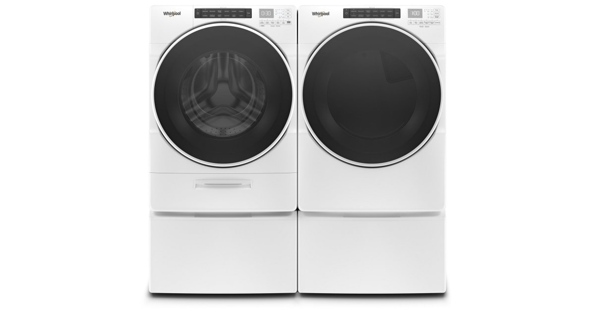 Whirlpool WFW8620HW-WED8620HW-WFP2715HW 27 Inch Wide 5 Cu. Ft. Electric ...