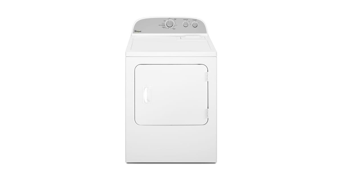 Whirlpool WGD4815EW 29 Inch Wide 7.0 Cu. Ft. Gas Dryer with AutoDry ...