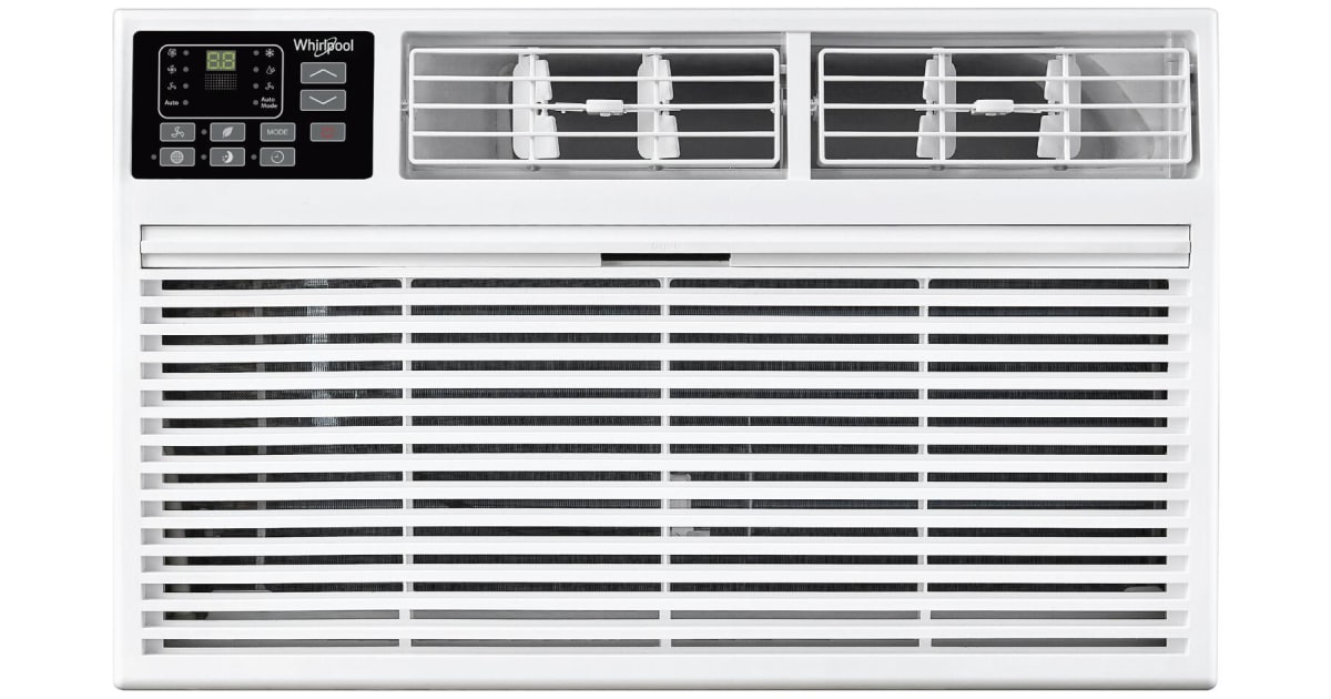 Whirlpool WHAT101-1BW 10,000 BTU 115V Programmable Through the Wall Air ...