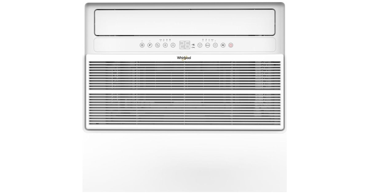 Whirlpool WHAW-151IN 15,000 BTU 115V Programmable Inverter Window Air ...
