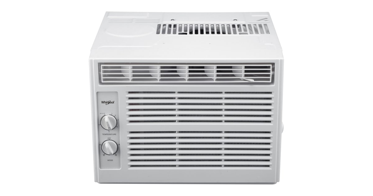 Whirlpool WHAW050BW 5000 BTU 115 Volt Energy Star Certified Window Air ...