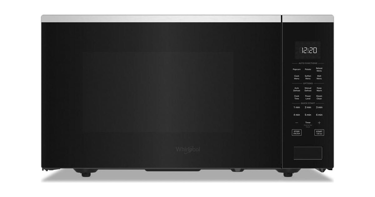 Whirlpool WMCS7022RZ 22 Inch Wide 1.6 Cu. Ft. 1200 Watt Fingerprint ...