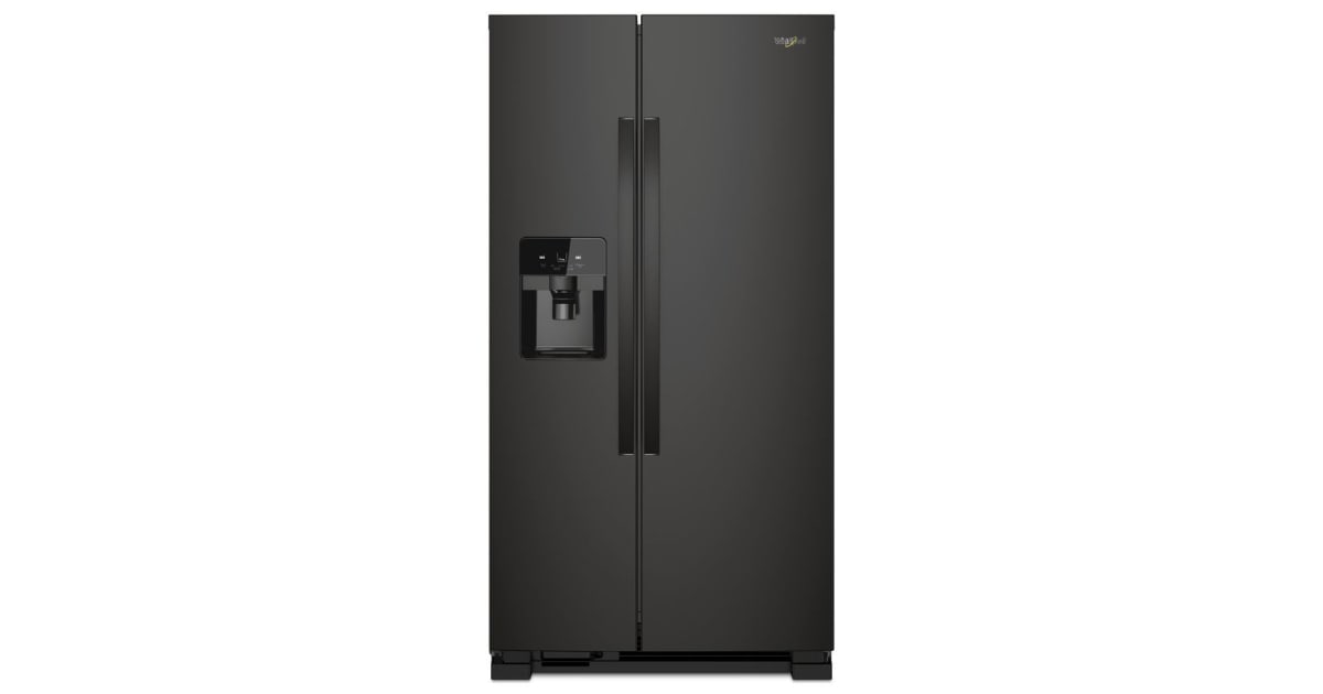 Whirlpool WRS321SDHB 33 Inch Wide 21.4 Cu. Ft. Side by Side ...