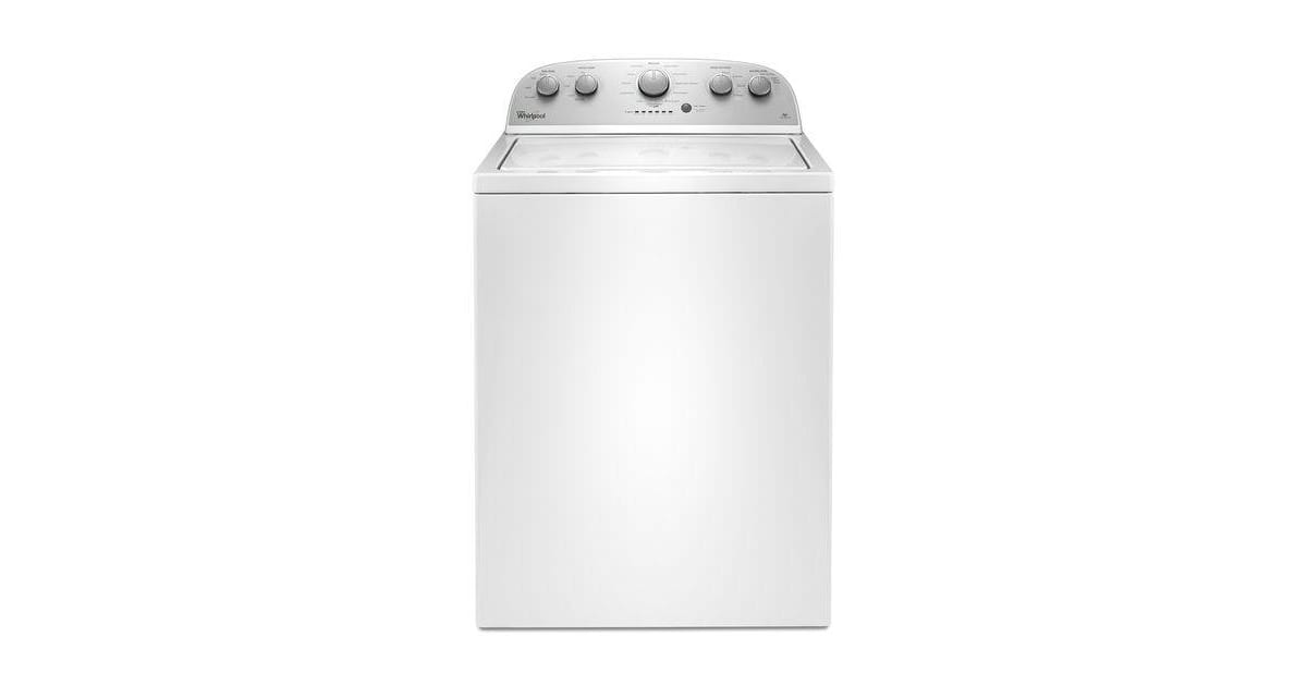 Whirlpool WTW4816FW 28 Inch Wide 3.5 Cu. Ft. Top Loading Washer with ...