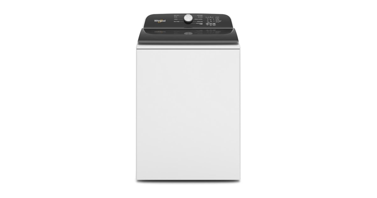 Whirlpool WTW500CMW 28 Inch Wide 5.3 Cu. Ft. Energy Star Certified Top ...