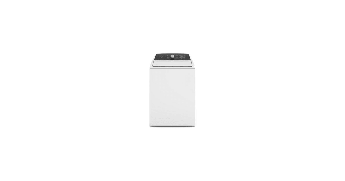 Whirlpool WTW5015LW 28 Inch Wide 4.5, 5.2 Cu. Ft. Top Loading Washing ...