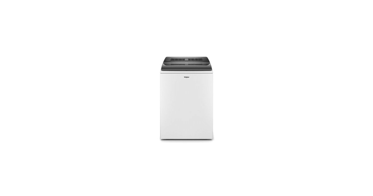 Whirlpool WTW5100HW 28 Inch Wide 4.8 Cu Ft. Top Loading Washer ...