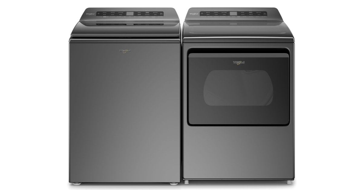 Whirlpool WTW6120HC-WED6120HC 28 Inch Wide 4.8 Cu. Ft. Electric Washer ...