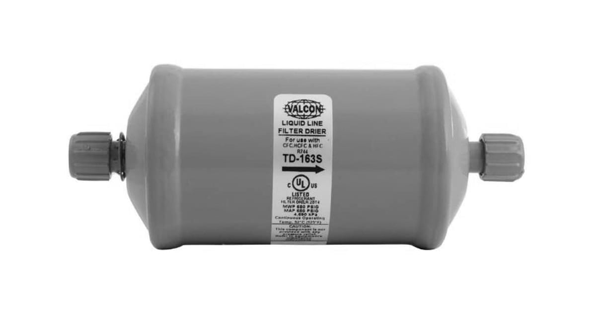 White-Rodgers TBF 163S 3/8" ODF Bi-Flow Liquid Line Heat Pump Filter ...