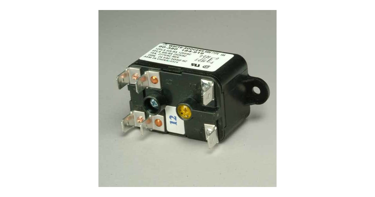 White-Rodgers W90380 Single Pole Normally Open / Normally Closed 24 VAC ...