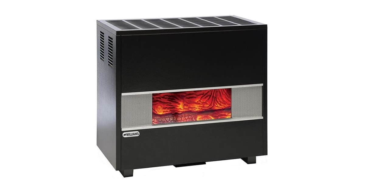 Williams 6502921A 65K BTU - Fireplace-Look Propane Room Heater - 70% ...