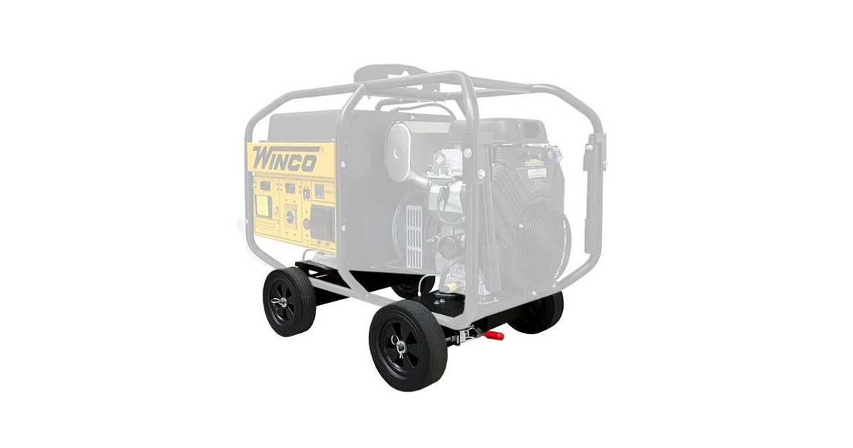 Winco Power Systems 16199-040 All-Terrain 4-Wheel Dolly Kit with Brake ...