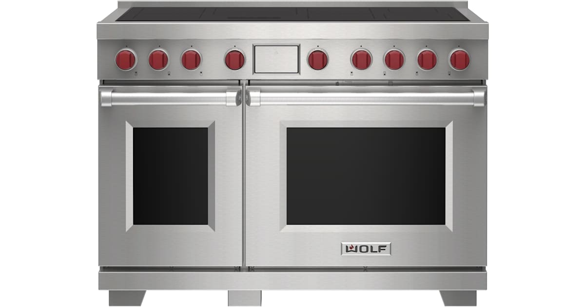 Wolf IR48751/S/P 48 Inch Wide 6.9 Cu. Ft. Free Standing Induction Range ...