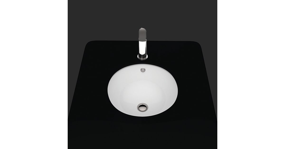 WS Bath Collections Under MA 037 Under 17-5/16" Round Ceramic ...