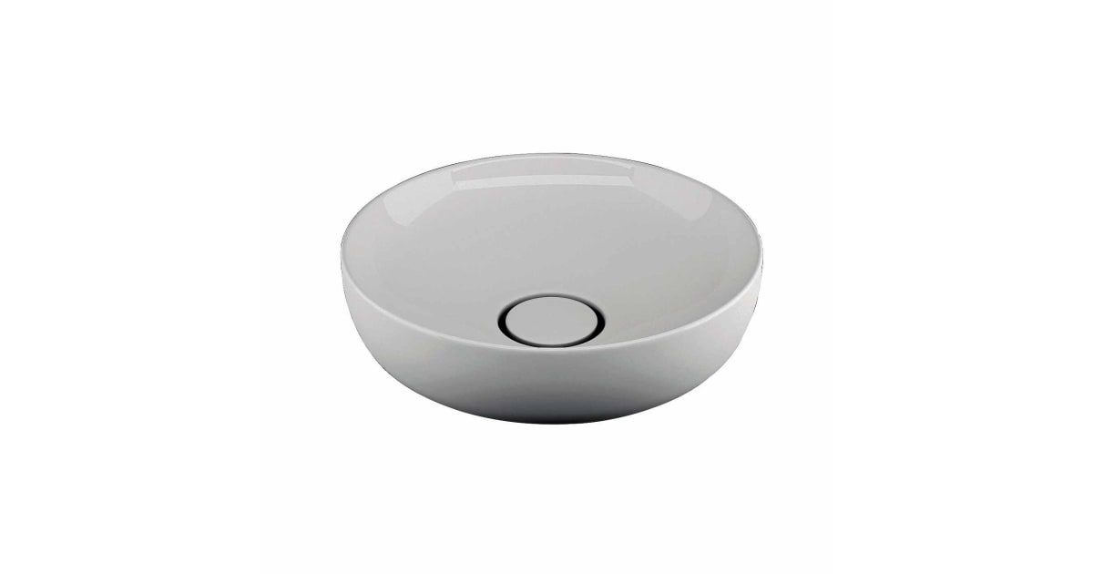 WS Bath Collections Vision 6342 Vision 16-1/2" Vessel Bathroom Sink ...
