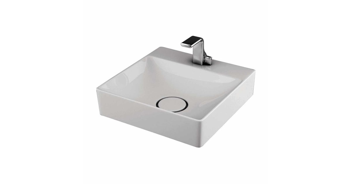 WS Bath Collections Vision 6440 Vision 15-7/10" Vessel Bathroom Sink ...