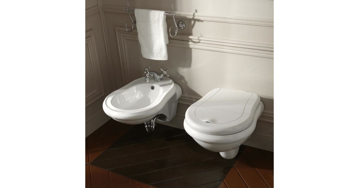 WS Bath Collections Retro 1025 Wall Hung Bidet | Build.com