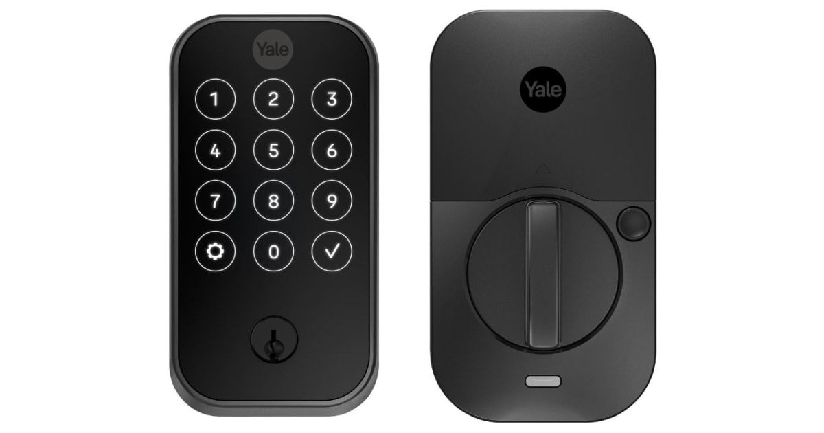 Yale YRD420BLEBSP Assure 2 Touchscreen Single Cylinder Keyless Entry ...