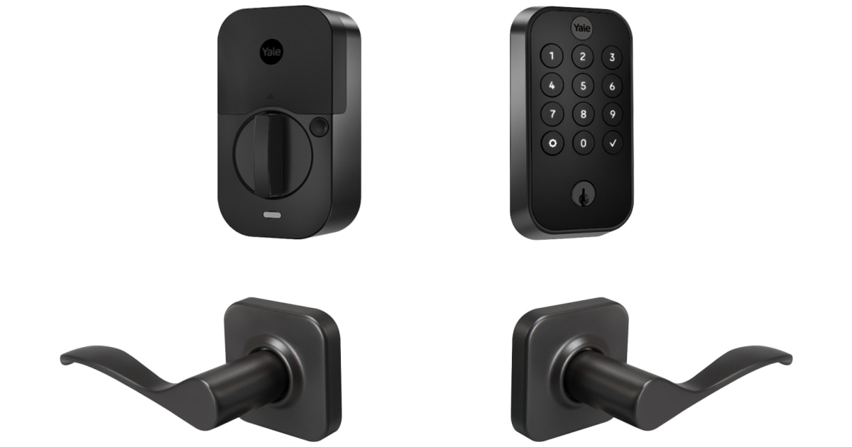 Yale B-YRD410-BLE-NW-BSP Assure 2 Keypad Single Cylinder Keyless Entry ...