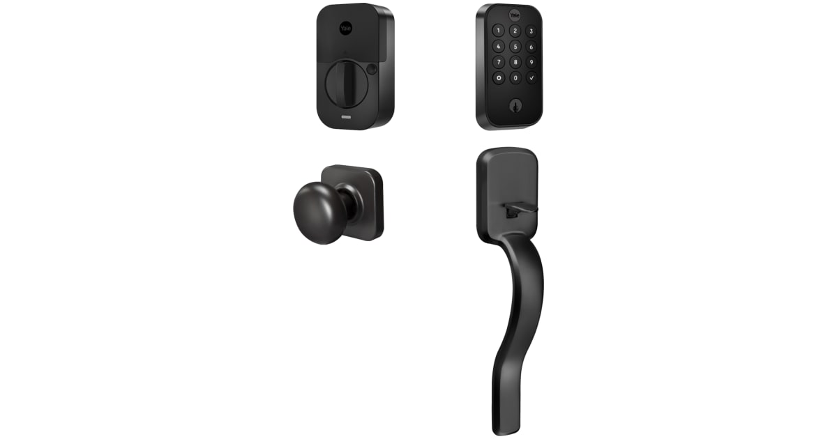 Yale B-YRD410-BLE-RX-BSP Assure 2 Sectional Electronic Keyless Entry ...