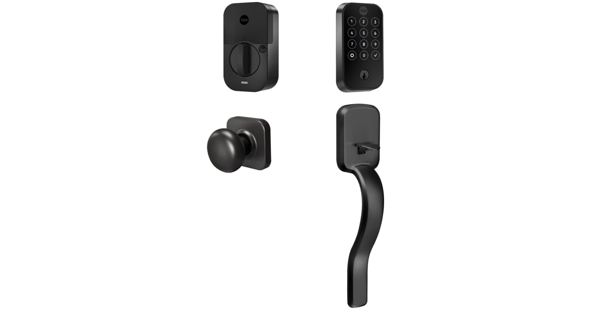 Yale B-YRD420-WF1-RX-BSP Assure 2 Sectional Electronic Keyless Entry ...