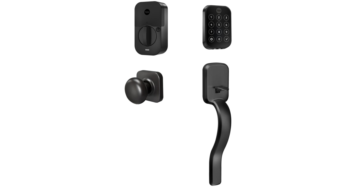 Yale B-YRD450-WF1-RX-BSP Assure 2 Sectional Electronic Keyless Entry ...