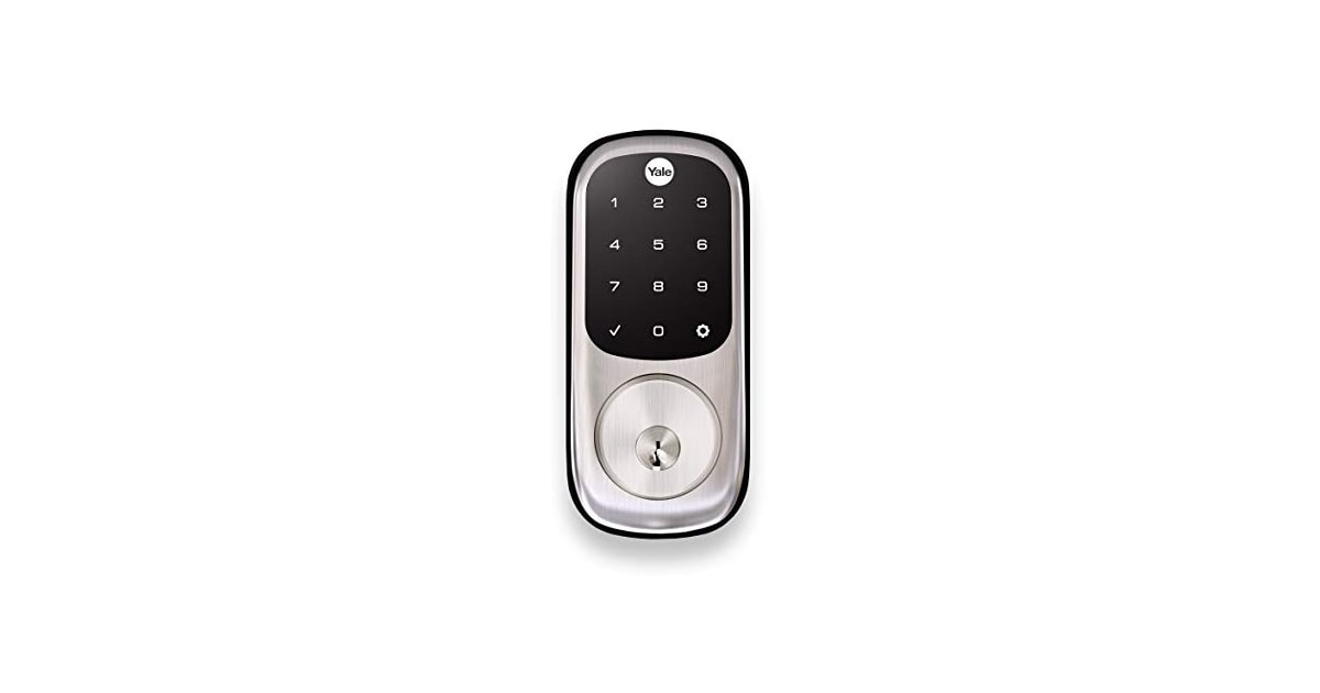 Yale YRD226-CBA-619 Electronic Single Cylinder Keyless Entry Deadbolt ...