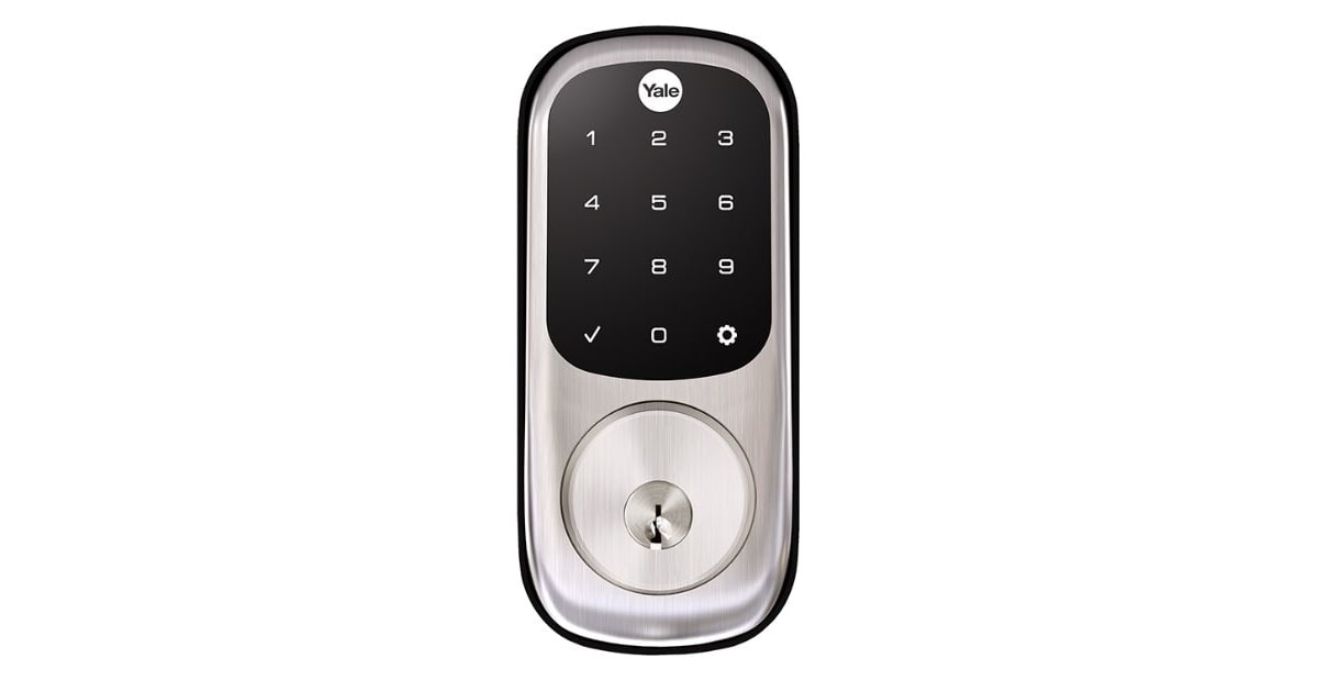 Yale YRD226ZW619SC Assure Touchscreen Deadbolt with Z-Wave and Schlage ...