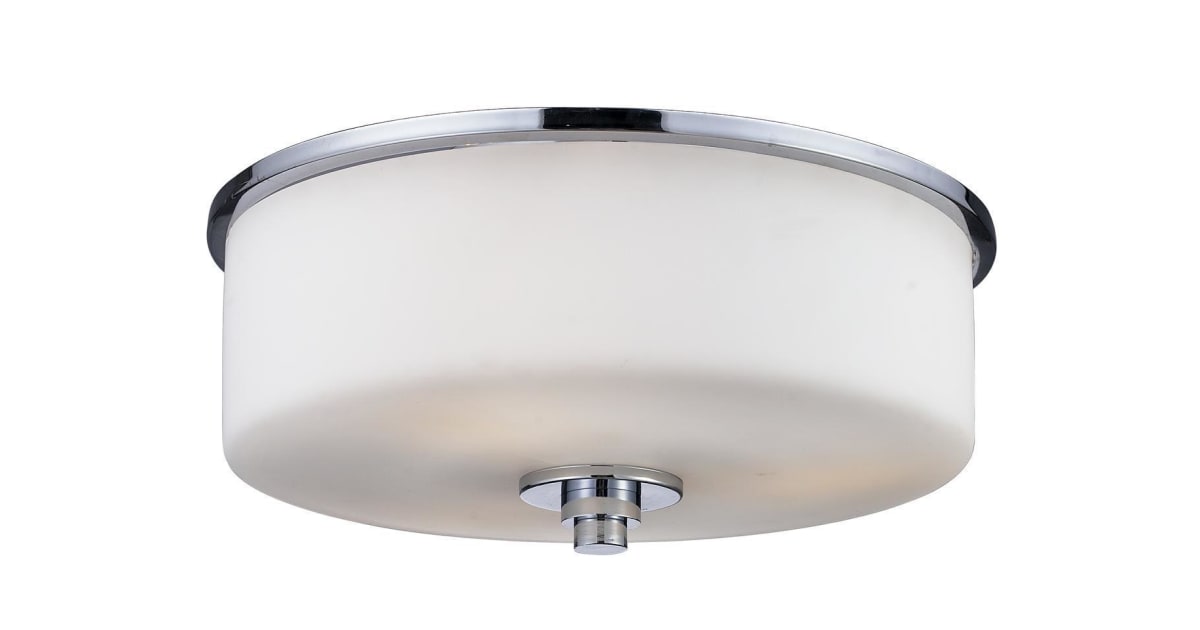 Z-Lite 163F-2 Ibis 2 Light Flushmount Ceiling Fixture with Matte Opal ...