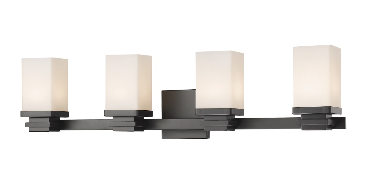 Z-Lite 1916-4V-BRZ-LED Avige 4 Light 31" Wide 3000K LED | Ferguson Hom
