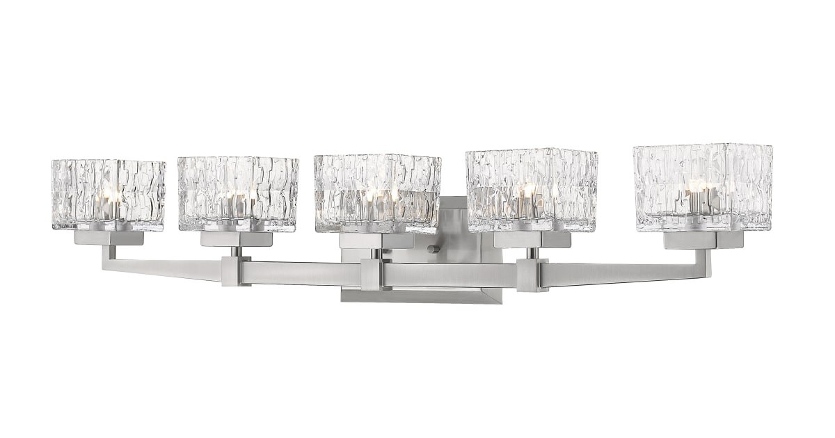 Z-Lite 1927-5V-BN-LED Rubicon 5 Light 36" Wide Vanity Light with ...