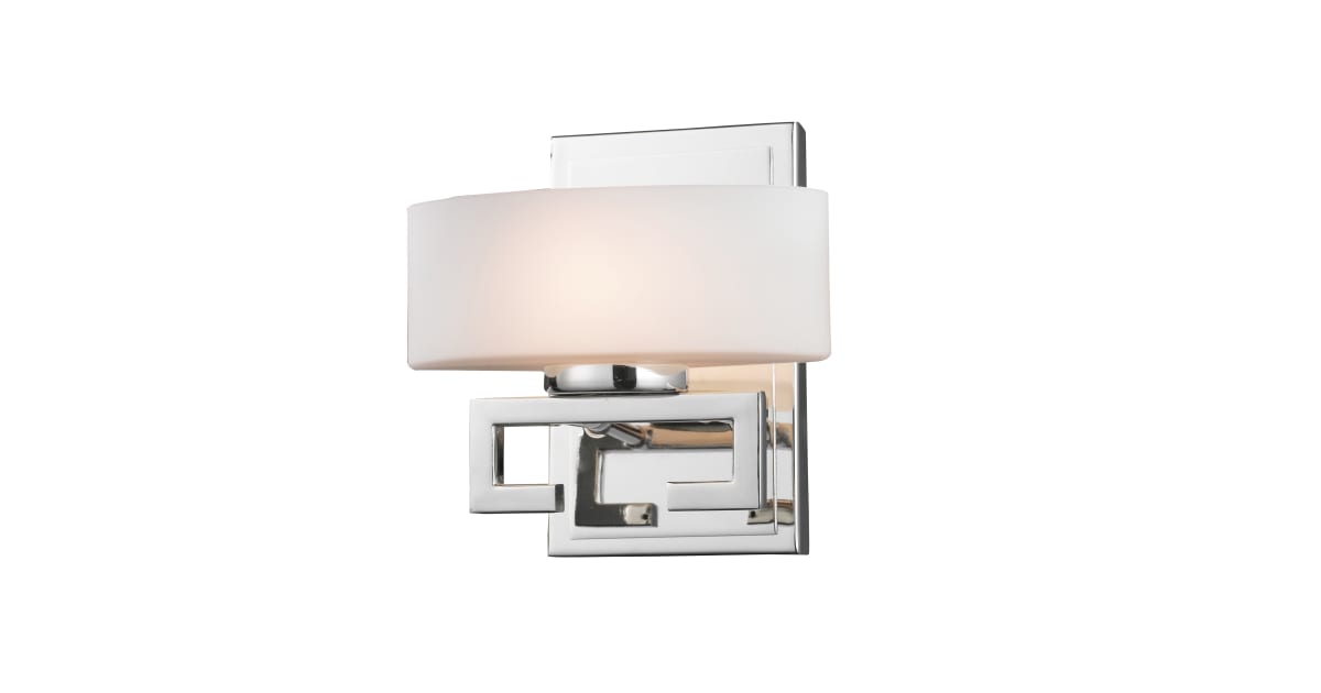 Z-Lite 3011-1V-LED Cetynia Single Light 7-1/2" Wide LED Bathroom Sconce ...