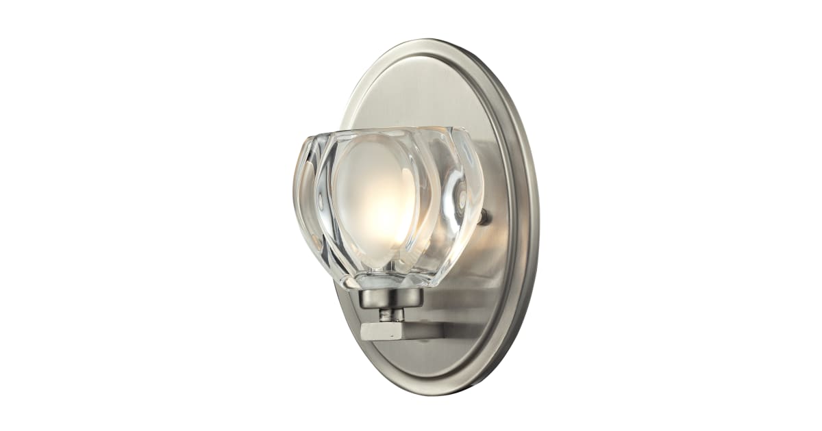 Z-Lite 3022-1V-LED Hale Single Light 5" Wide LED Bathroom Sconce ...