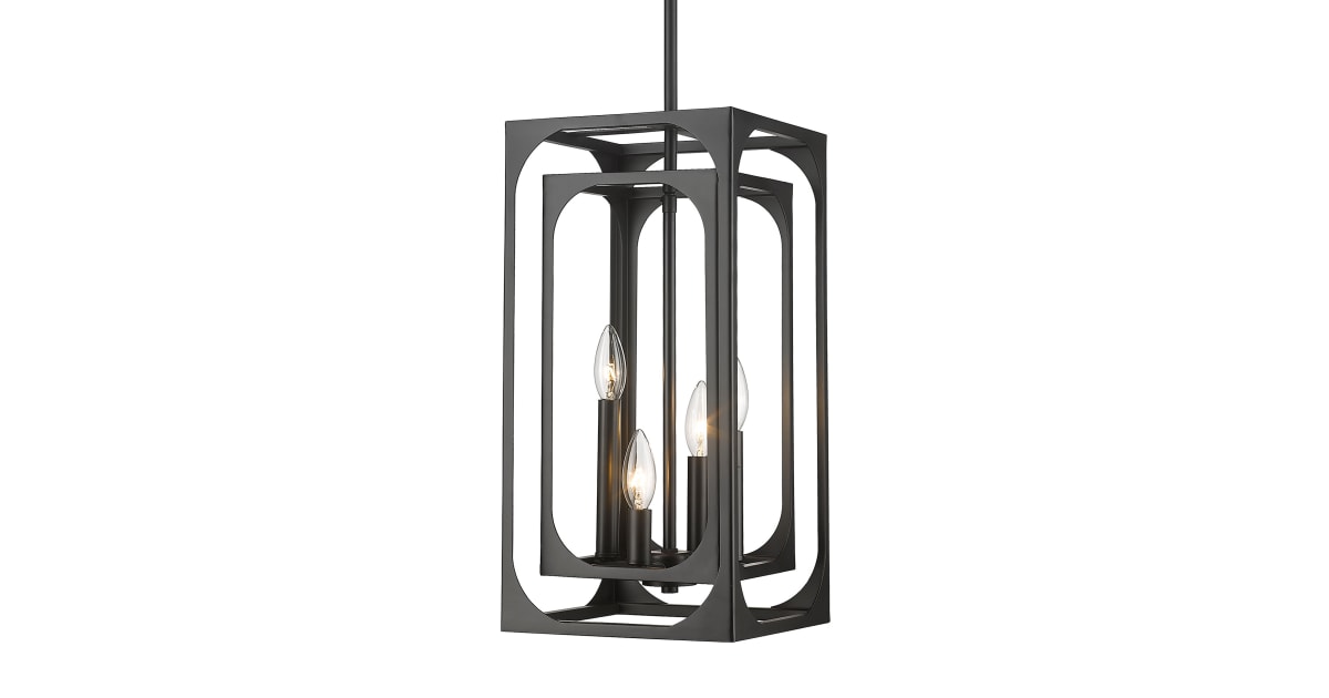 Z-Lite 3038-4MB Easton 4 Light 10" Wide Mini Pendant | Ferguson Home